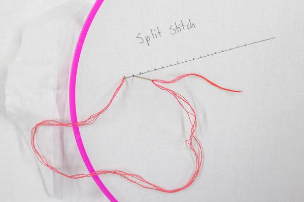Split Stitch - Learn how to do this Modern Embroidery Technique ...