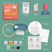 Bee on the Go Tote Bag Beginner Kit | Clever Poppy