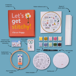 Stitch Sampler Beginner Kit | Clever Poppy