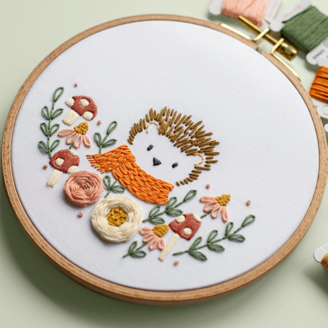 Cozy Hedgehog Beginner Kit | Clever Poppy