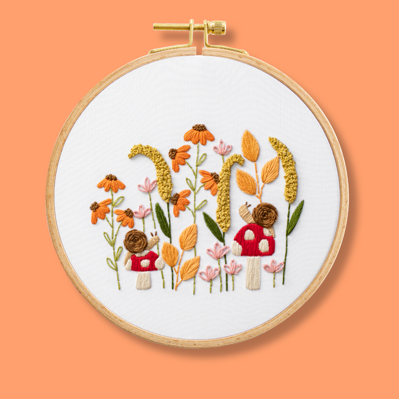 Fall Floral Row Beginner Kit | Clever Poppy