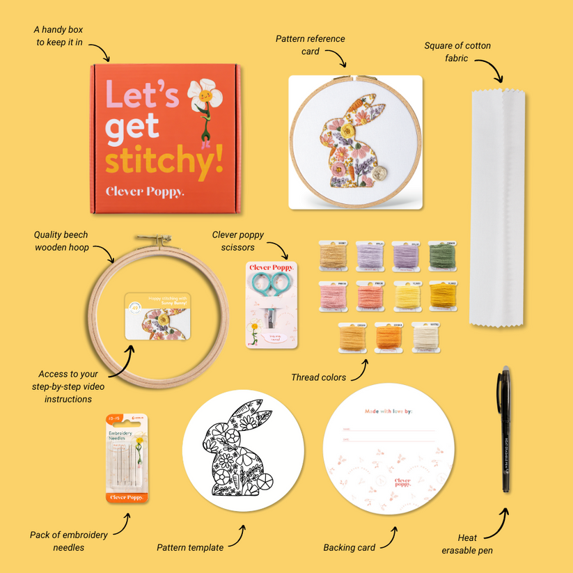 Sunny Bunny Beginner Kit | Clever Poppy